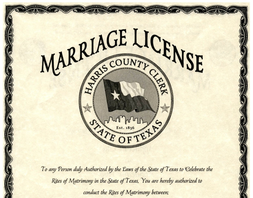 How to Get a Marriage License in Texas| Houston Wedding Planner